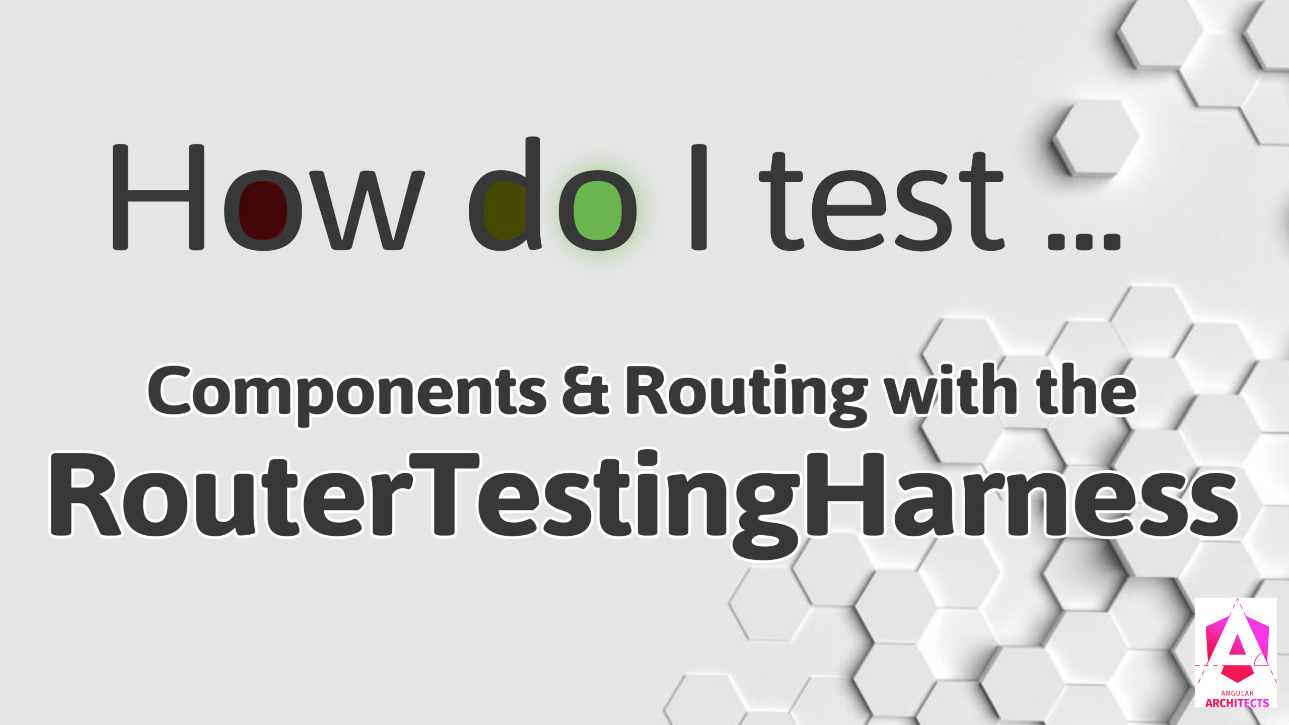 How Do I Test Using The Routertestingharness Rainer Hahnekamp