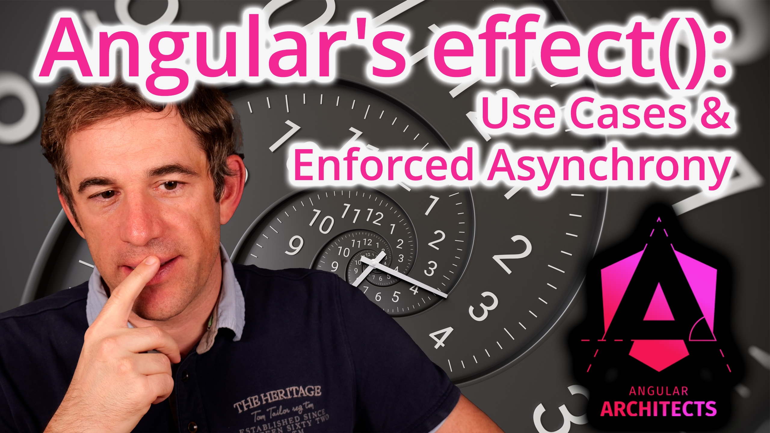 Angular's effect(): Use Cases & Enforced Asynchrony - Rainer Hahnekamp